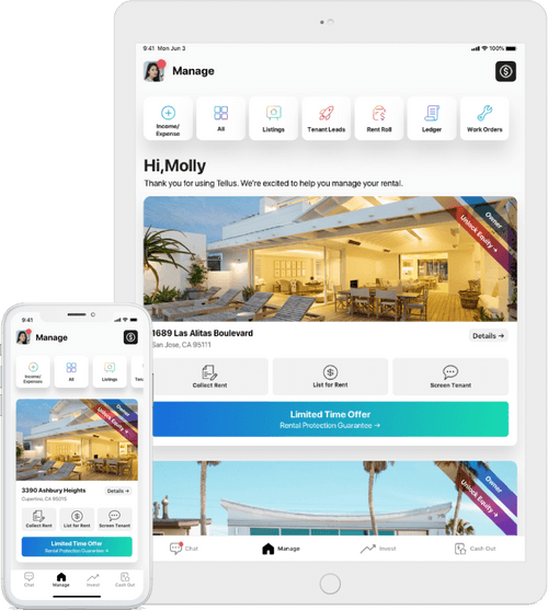 Tellus Mobile App | Mobile wallet | Property Management